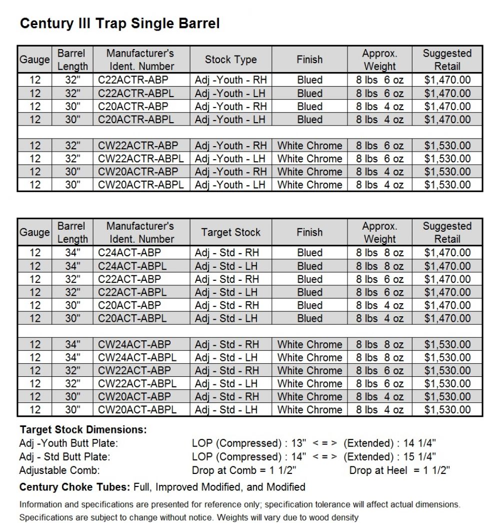 Century III | SKB Shotguns